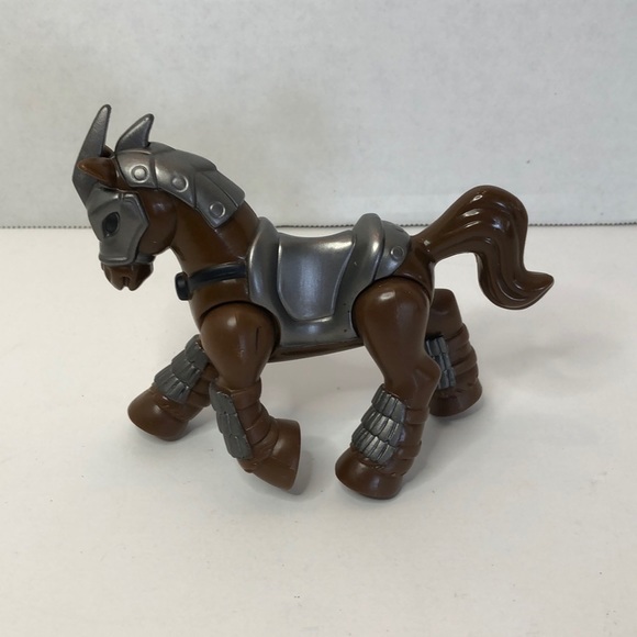 Fisher-Price | Toys | Fisher Price Imaginenext Angus Knight Horse Brown ...